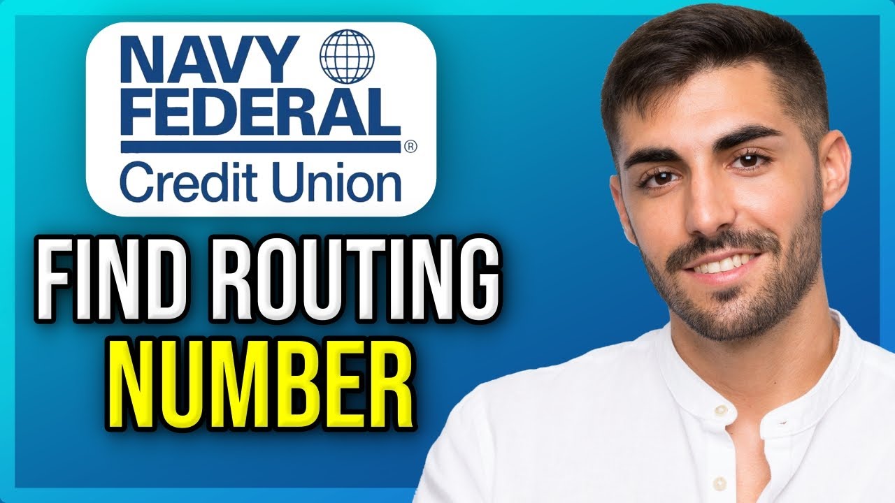 How to Find Your Navy Federal Routing Number (All Methods) 2025 - YouTube