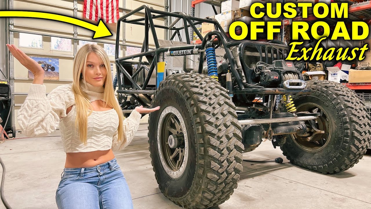 Custom Home Built Off Road Exhaust! - YouTube