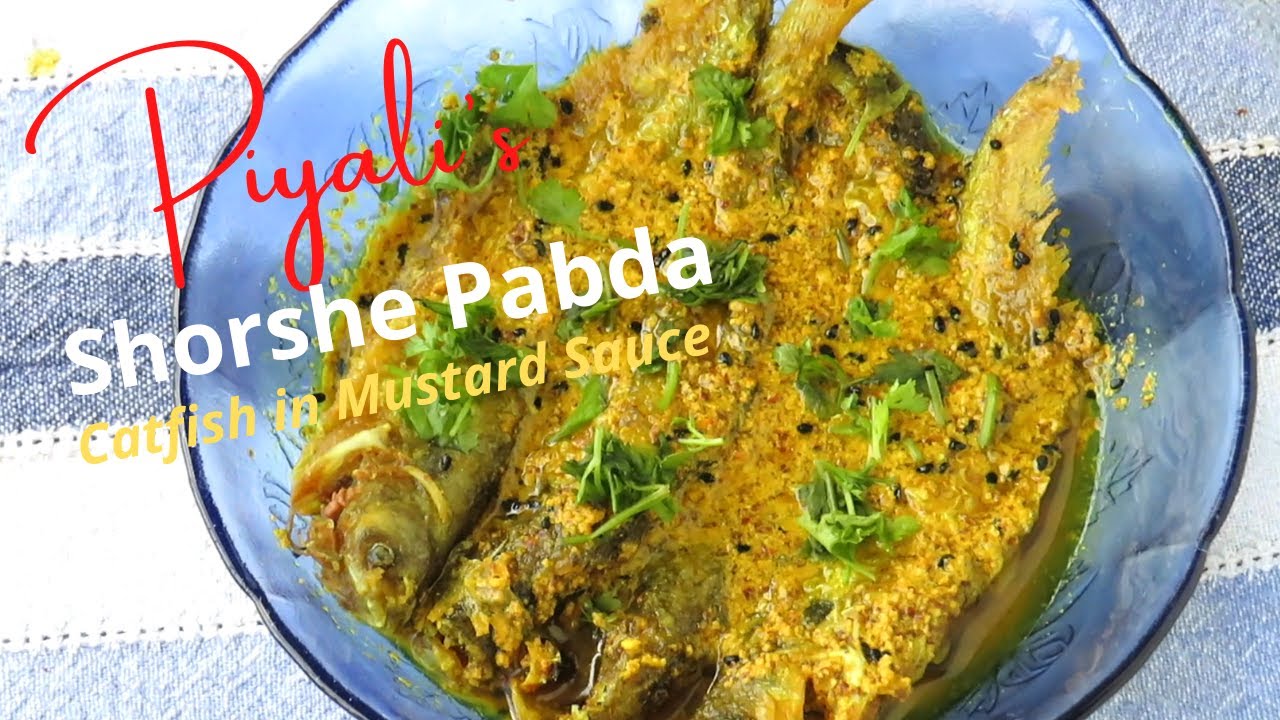 Spicy Indian fish recipe - Shorshe Pabda - YouTube