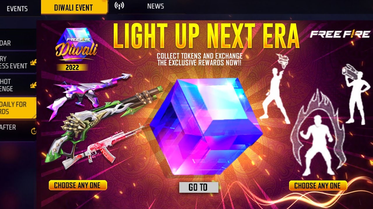 DIWALI EVENT ALL REWARDS 2022 | FREEFIRE DIWALI EVENT | FF DIWALI EVENT ...