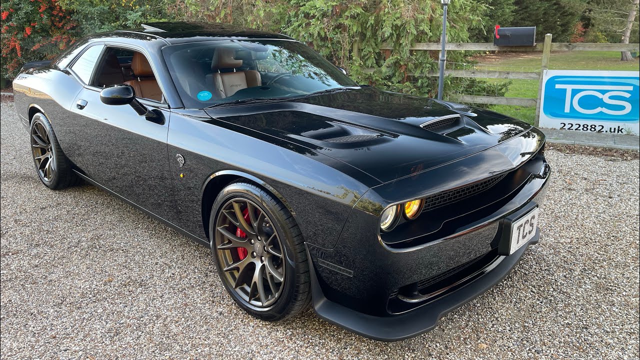 🇬🇧 GB Registered Dodge Challenger SRT HELLCAT 707hp 8-Speed, Pitch ...