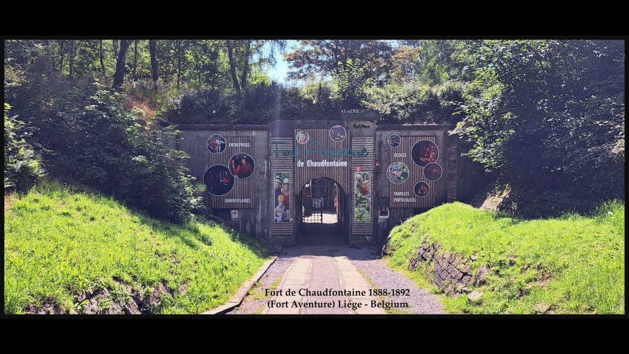 Fort de Chaudfontaine 1888-1892 (Fort Aventure) Fortress Liége ...