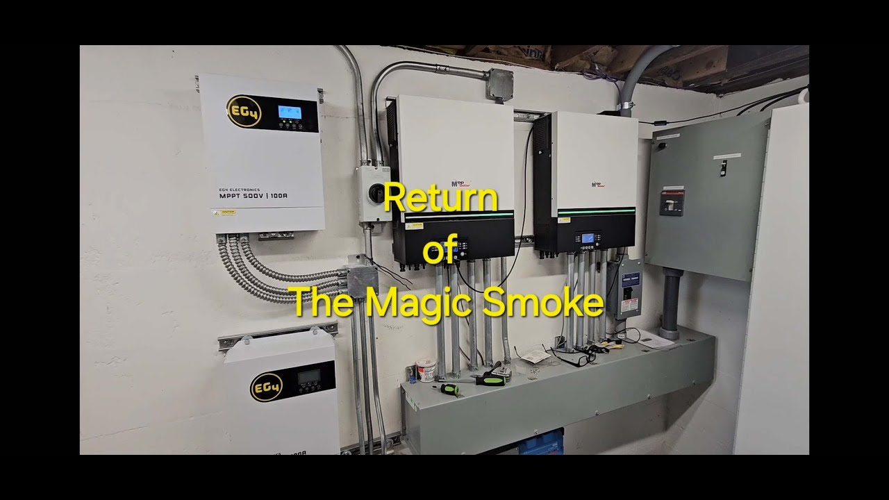 Return of The Magic Smoke and I am not happy. - YouTube