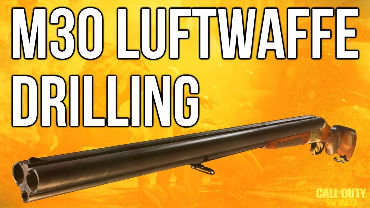 WW2 In Depth: M30 Luftwaffe Drilling Shotgun (Call of Duty: WWII) - YouTube