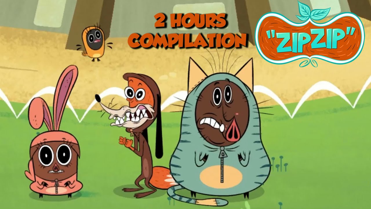 This blasted music | Zip Zip | 2 hours COMPILATION - Season 1 | Cartoon ...