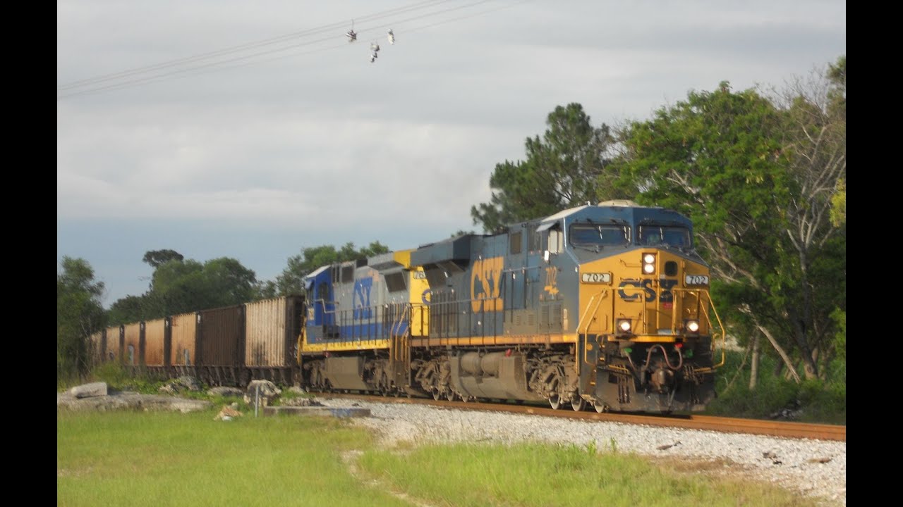[HD] Epic Chase - CSX O721-20 from the Yard to the Farms - Miami, FL 05.20.2012 - YouTube