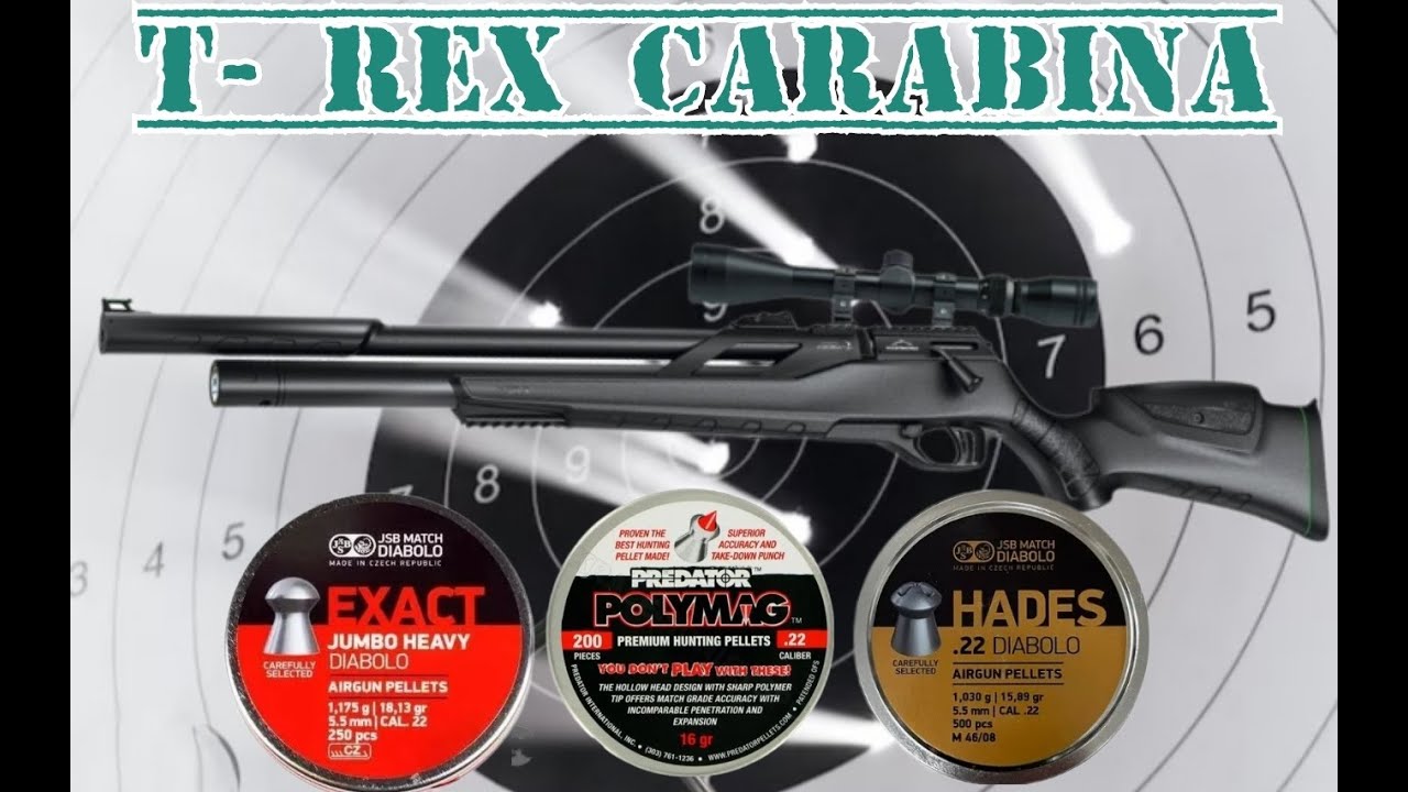 T-rex ¿con cual pellets agrupa? - YouTube