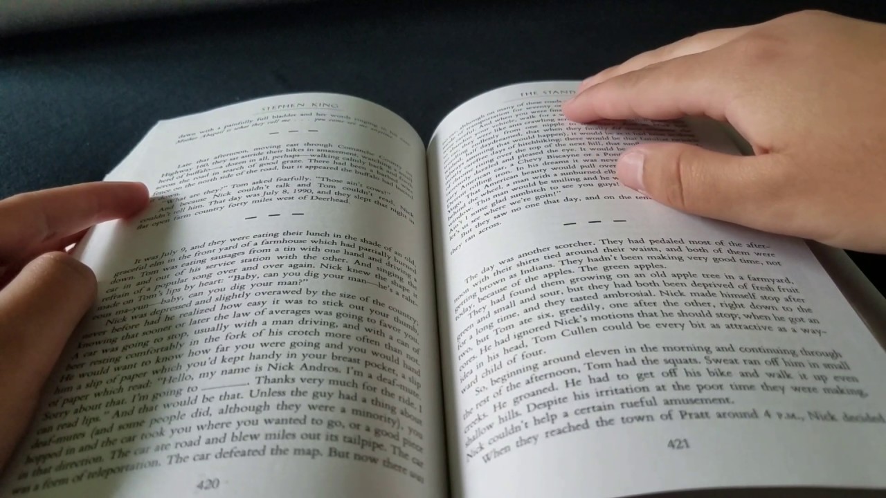 ASMR: Book; Page turning/Flipping/Paper Sounds - YouTube