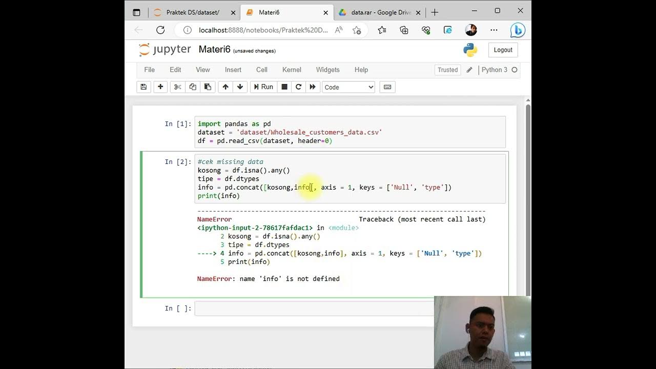 Data science Python -1 (Preprocessing): Normalisasi - YouTube