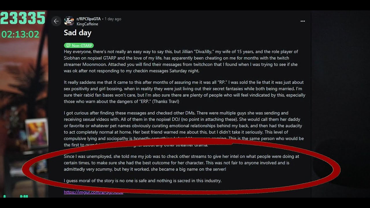 The DivaJilly (Siobhan) Drama. - YouTube