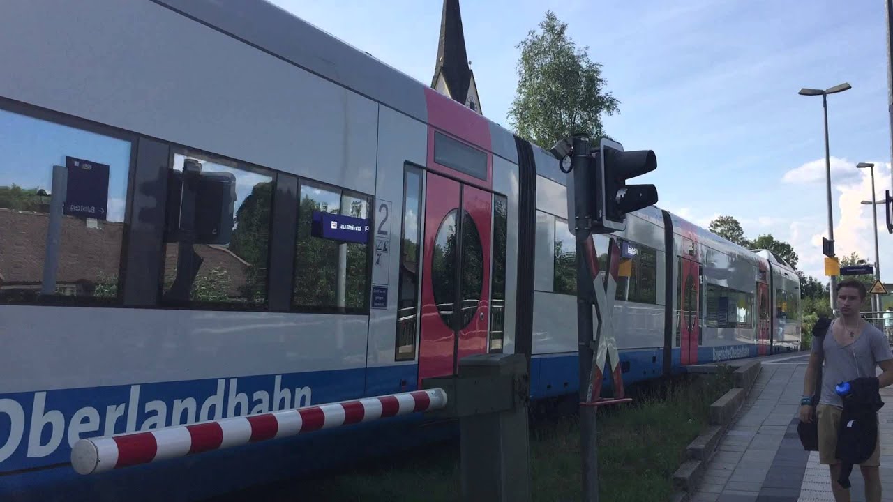 Bayerische Oberlandbahn - YouTube