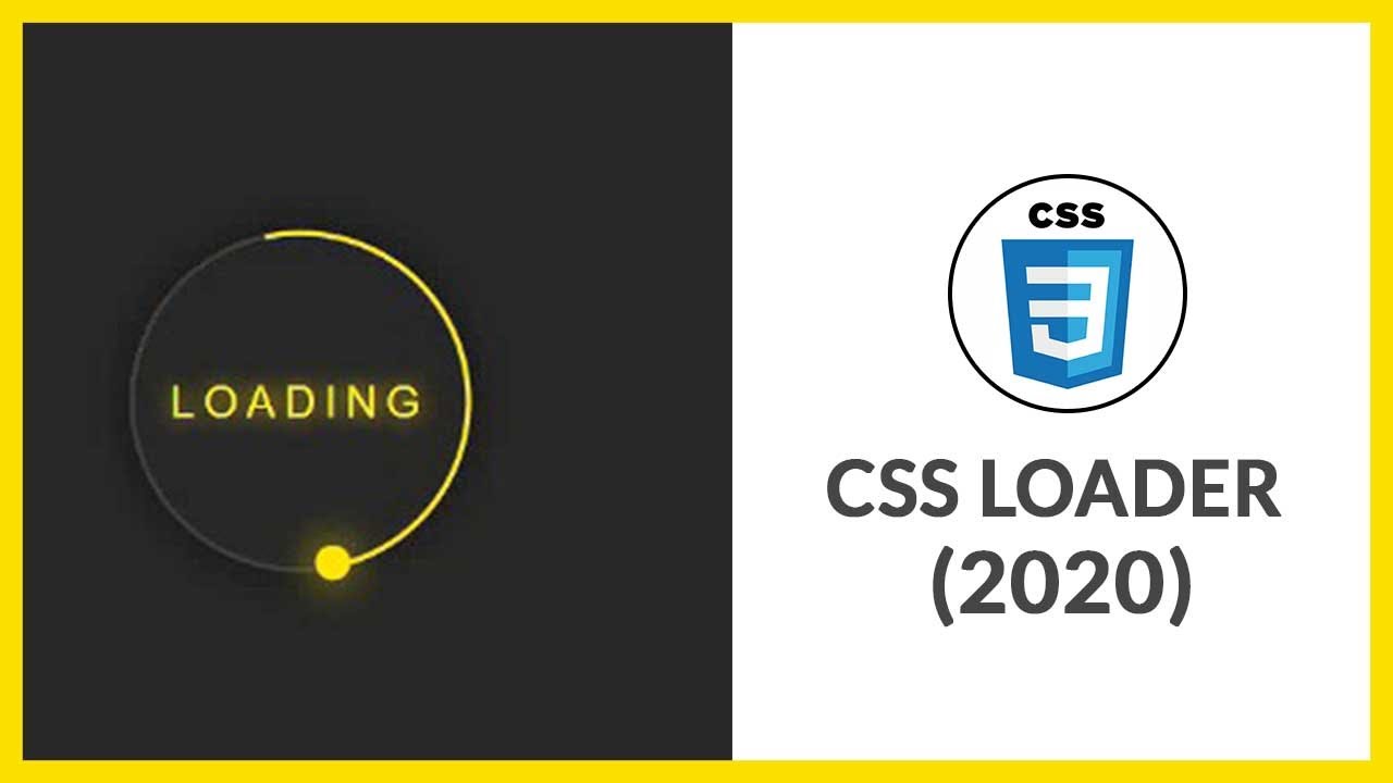 CSS LOADER | PAGE LOADER - YouTube