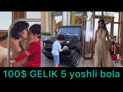 Diyora Usmonova 5 yoshli o’gliga 100$ gelik sovg’a qildi
