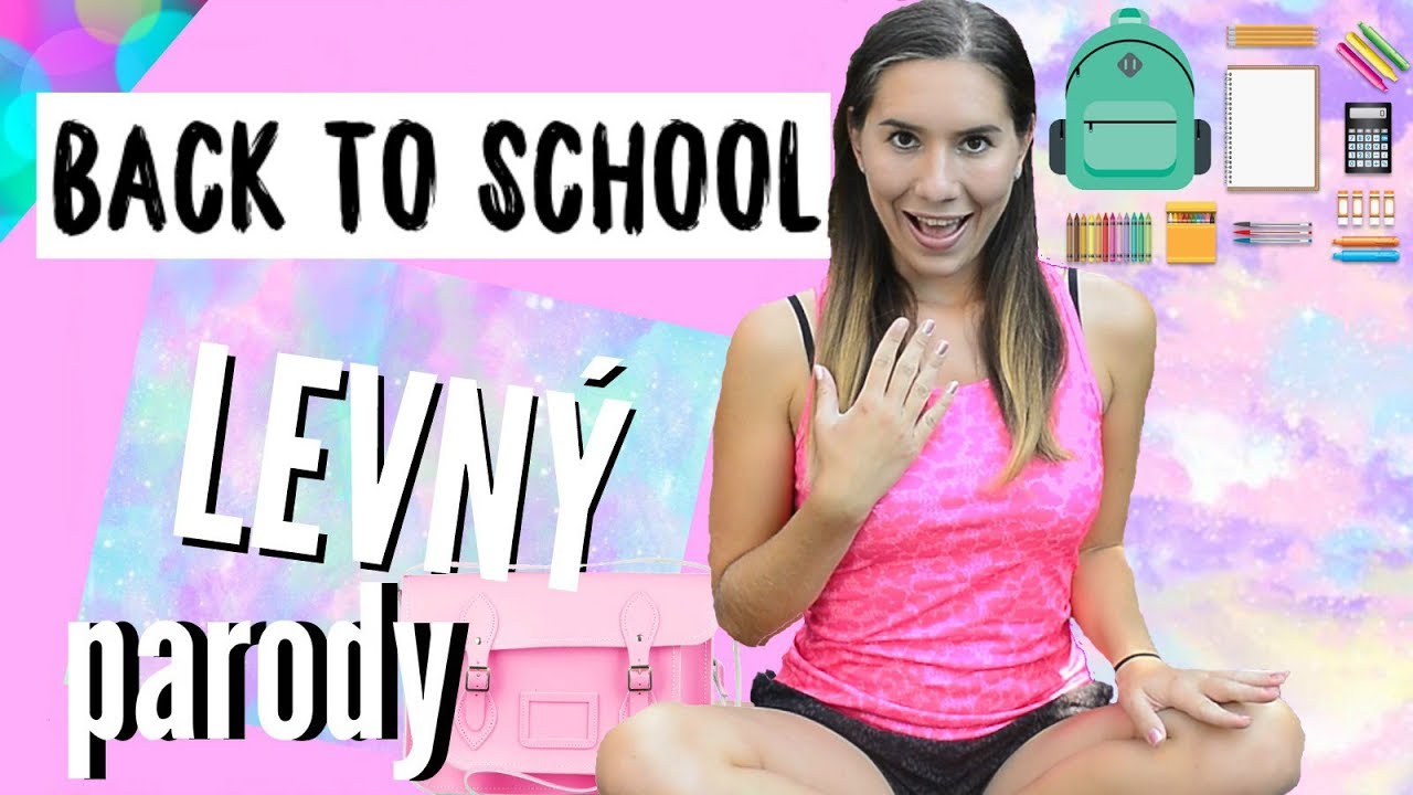 Back To School DIY pomůcky - HLAVNĚ LEVNĚ!! DOMI Novak - YouTube