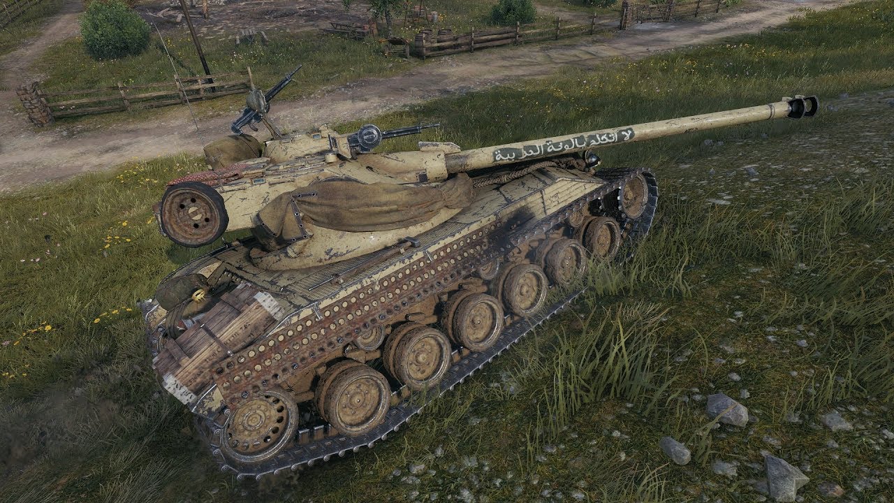 World of Tanks Bat.-Chatillon 25 t (skin) 9227 DMG - Overlord - YouTube