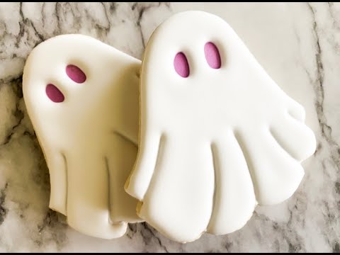 Step-By-Step Cookies Ghost Cookie! - YouTube