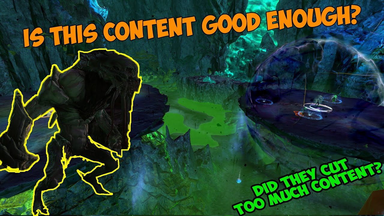 The good and bad from the new Gyala Delve Guild Wars 2 - YouTube