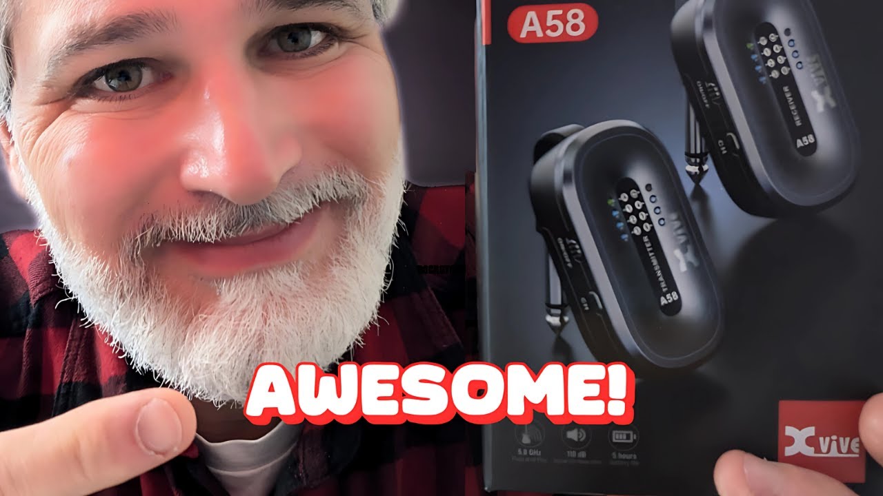 The Best Value Wireless Guitar System (XVive Review) - YouTube