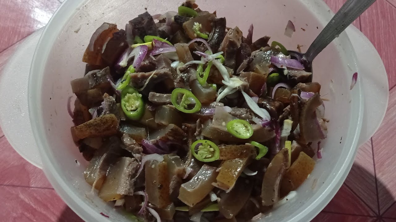 🛑 How to prepare kilawen na balat ng kalabaw #shortvideo #ilokanorecipe ...