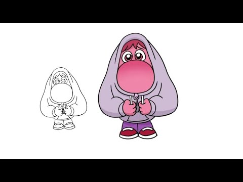 How To Draw Embarrassment | Inside Out 2 - YouTube