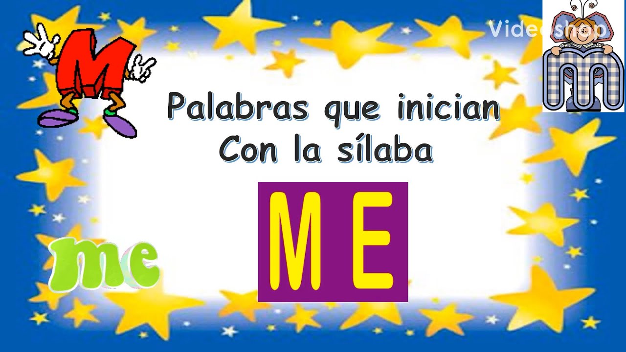 Palabras que inician con la sílaba me - YouTube