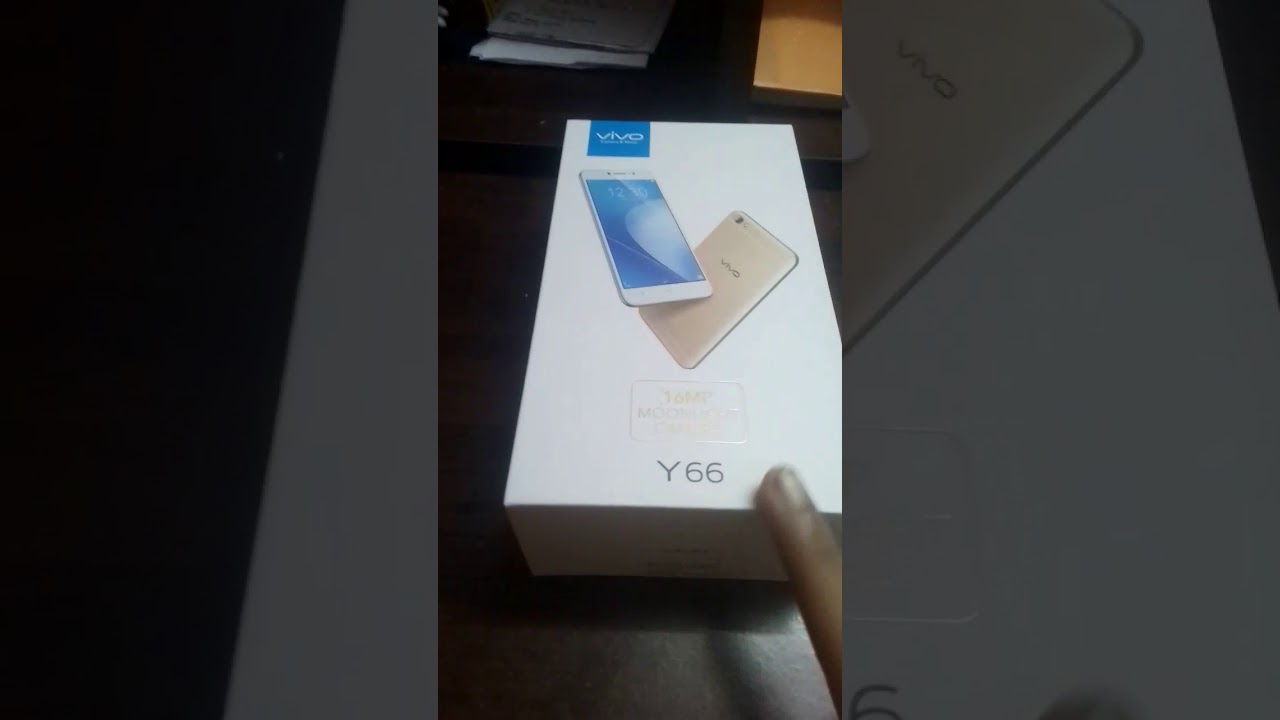 unboxing vivo y66 - YouTube
