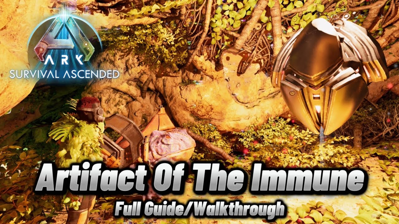 Ark: Survival Ascended The Island Artifact Of The Immune FULL Guide ...
