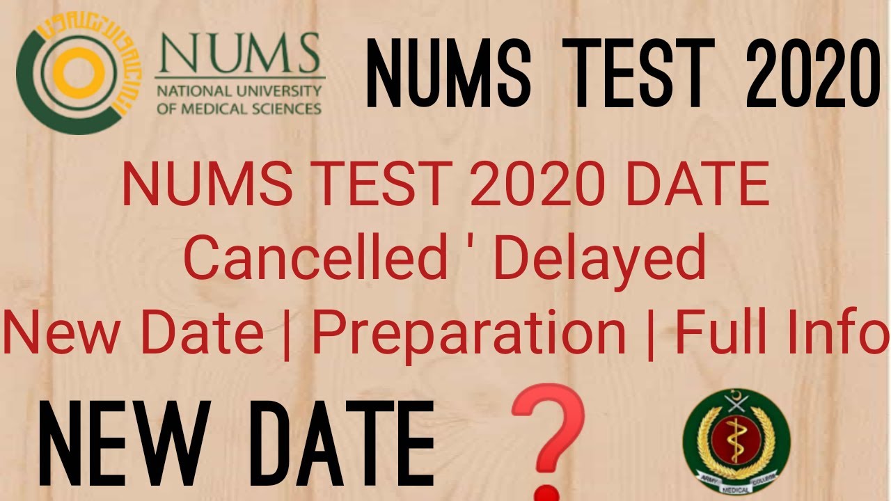 NUMS Test New Date | Criteria | Preparation | Complete NUMS'AMC Guide ☑ ...