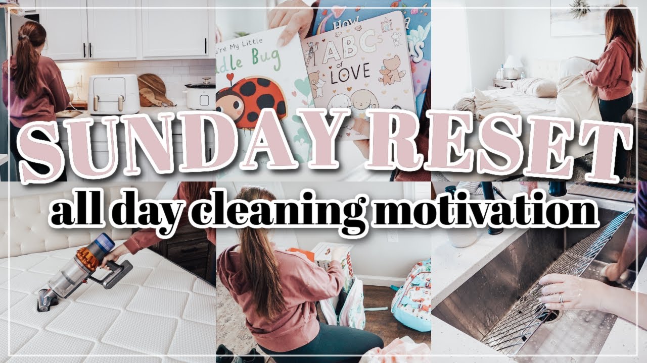 SUNDAY MORNING CLEANING MOTIVATION | ROUTINE CLEANING MOTIVATION | HOME ...