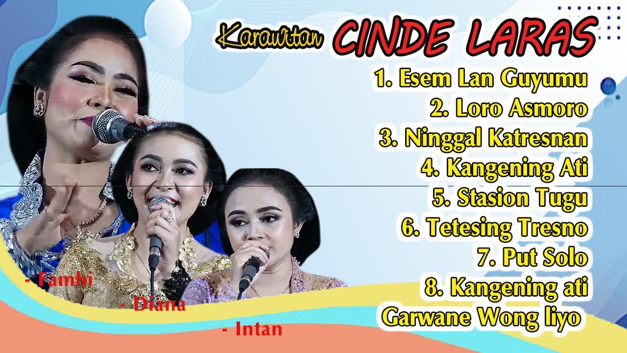 full sragenan CINDE LARAS KARAWITAN intan, diana, fahmi, GARWANE WONG ...