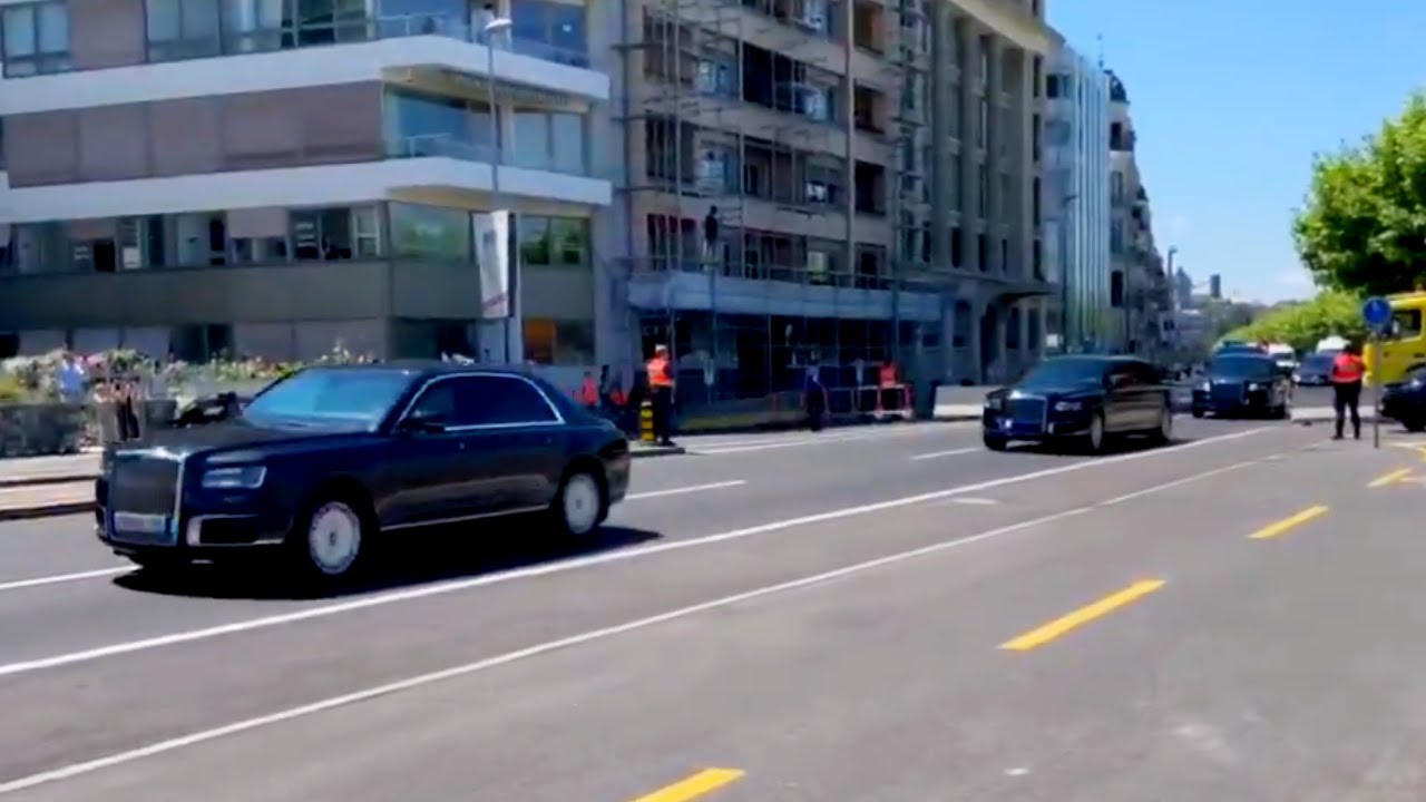 Geneva Summit | Vladimir Putin motorcade Geneva | Putin | Motorcade ...