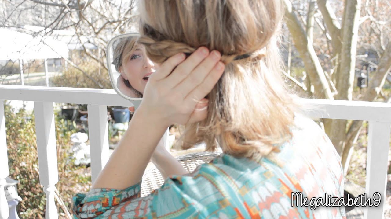 How to Quickly Style the Back of Your Hair Yourself [QTT] - YouTube