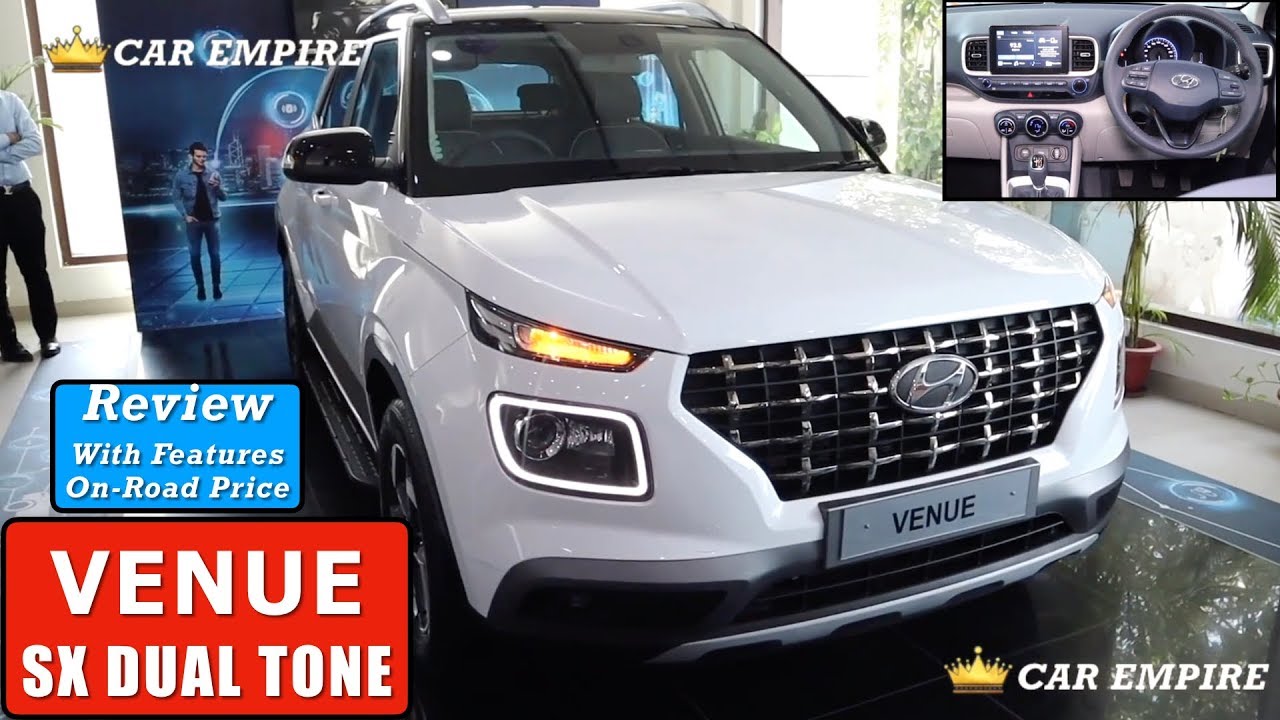Venue Sx Dual Tone Model Review,Interior,On Road Price | Venue Dual ...