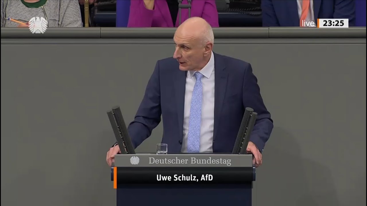 AKTUELL : REDE UWE SCHULZ ( AFD ) 18.JANUAR IM DEUTSCHEN BUNDESTAG IN ...