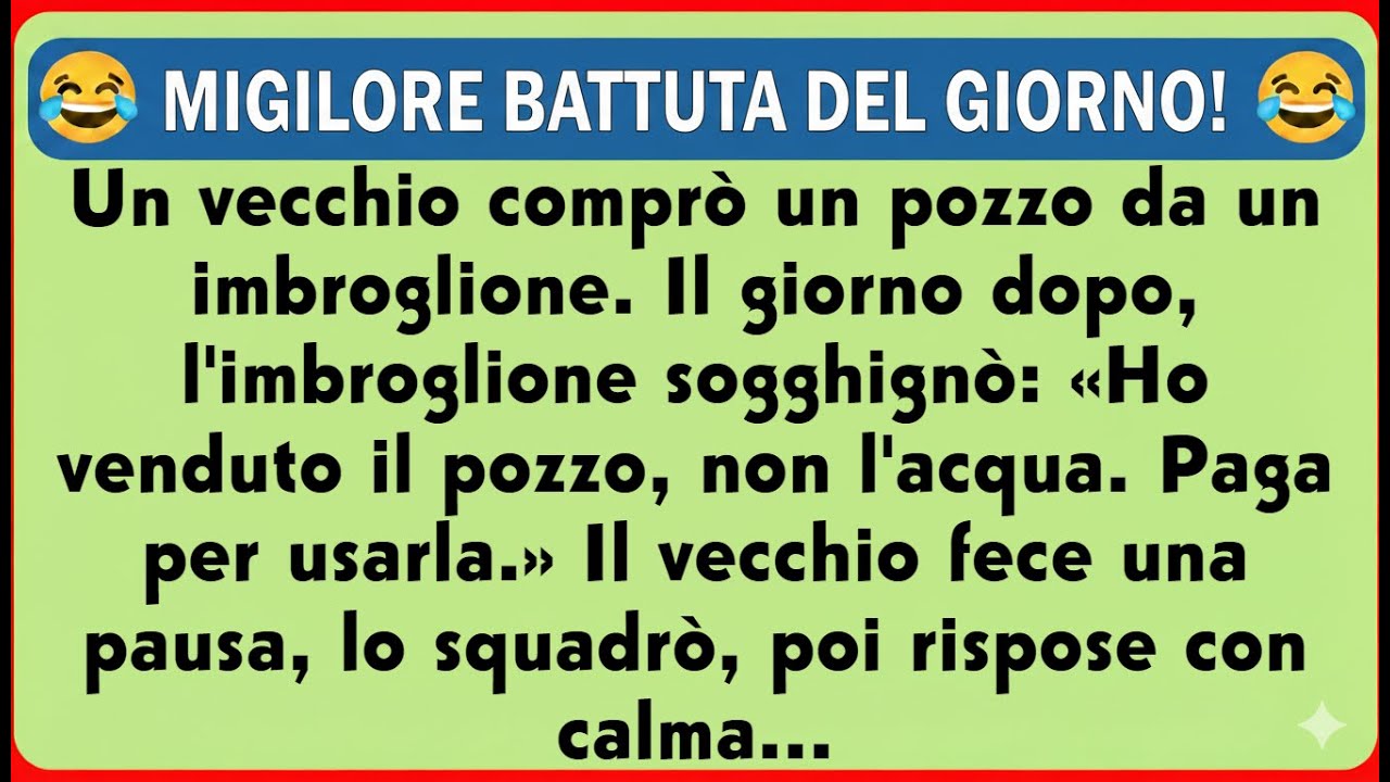 🤣La BARZELLETTA Più DIVERTENTE di Sempre | ... | battute degli adulti ...