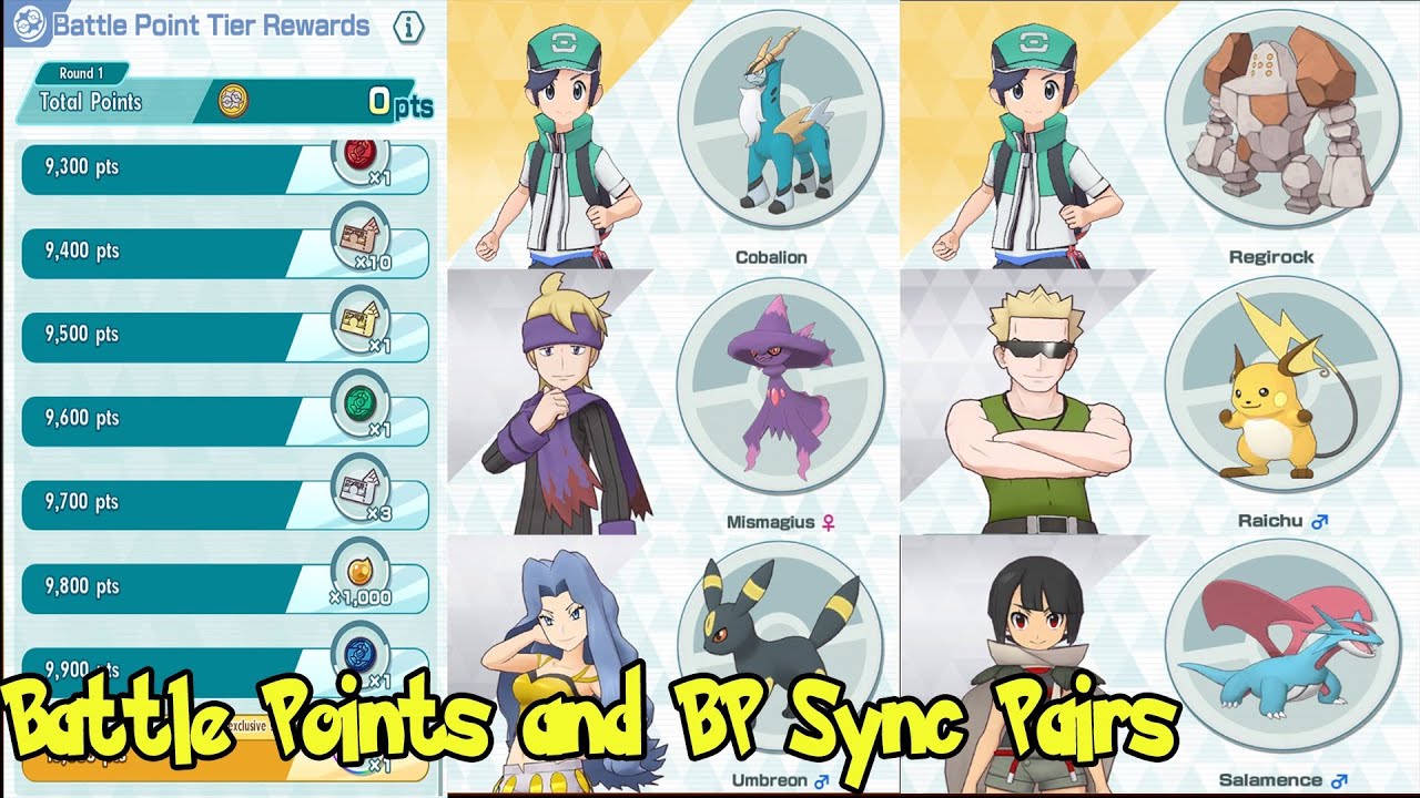What are Battle Points, Battle Point Tier Rewards, and BP Sync Pairs in ...