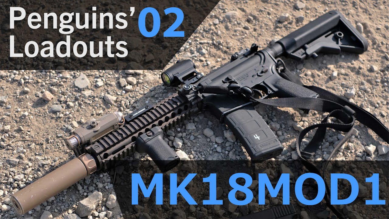 【タクトレ】「MK18 MOD 1 (VFC製) セットアップ紹介」MOTO装備紹介vol.2 [サバゲー] - YouTube