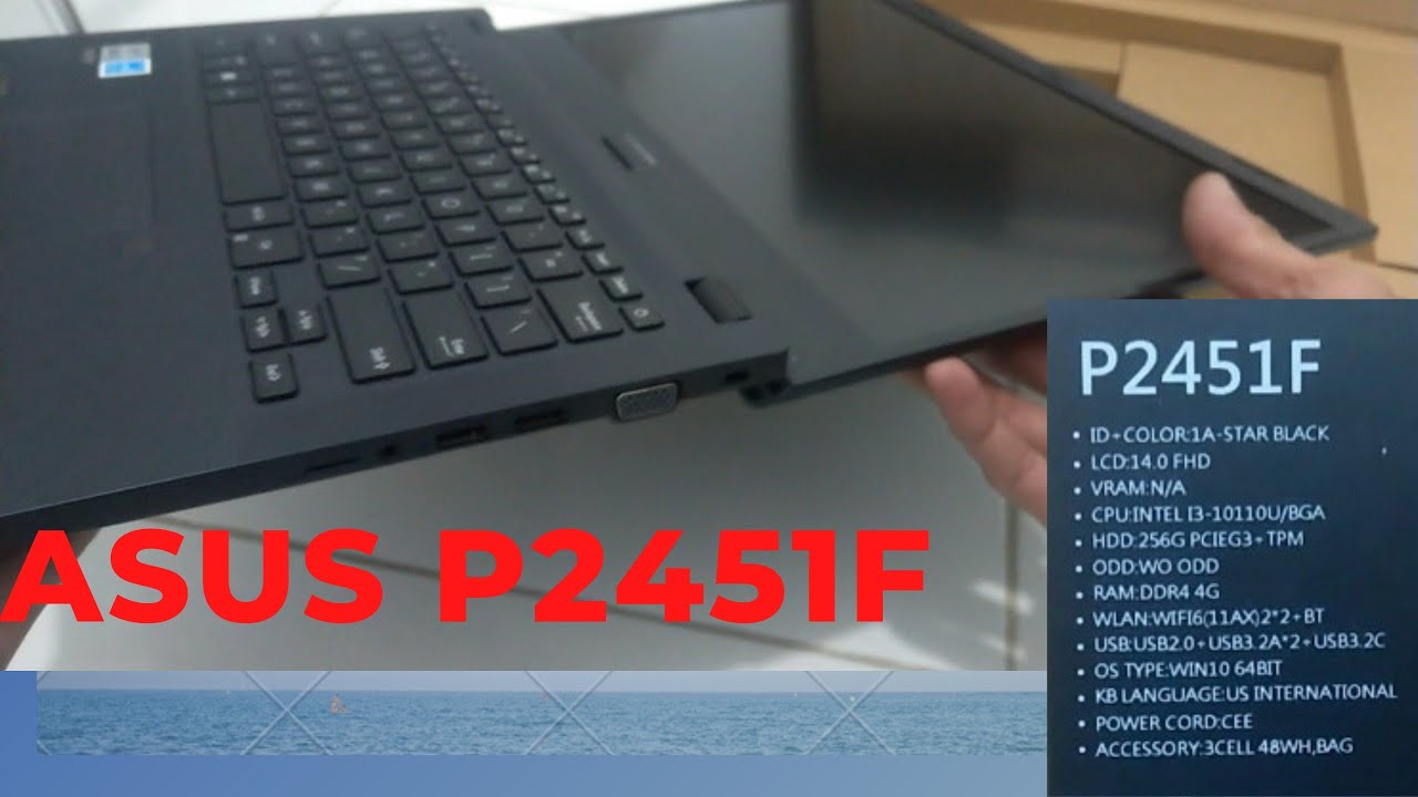 ASUS EXPERTBOOK P2451F - YouTube