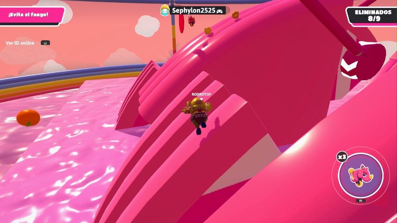 Fall Guys - Campeón 15312 + Tutorial de Roll out explosion - YouTube