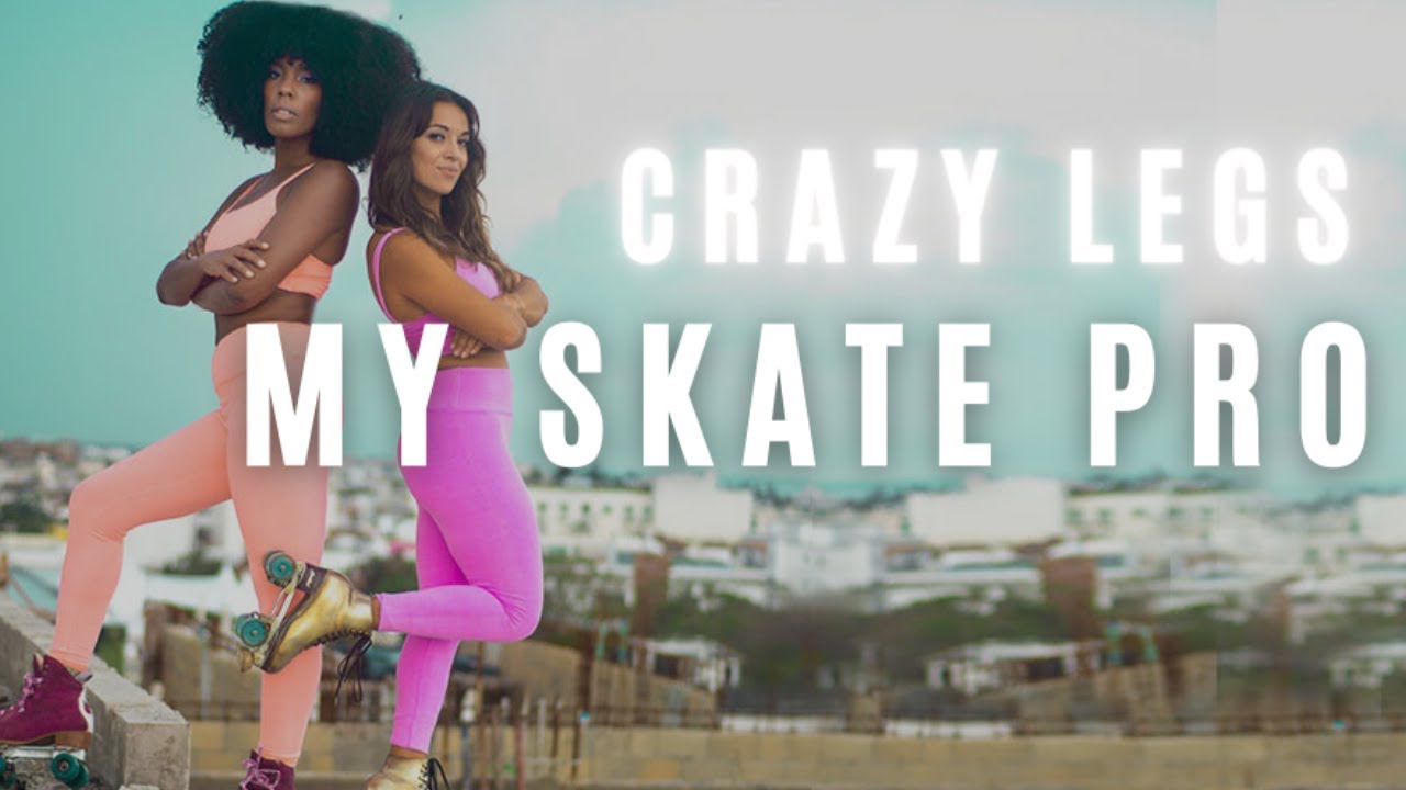Crazy Legs on Roller Skates - YouTube