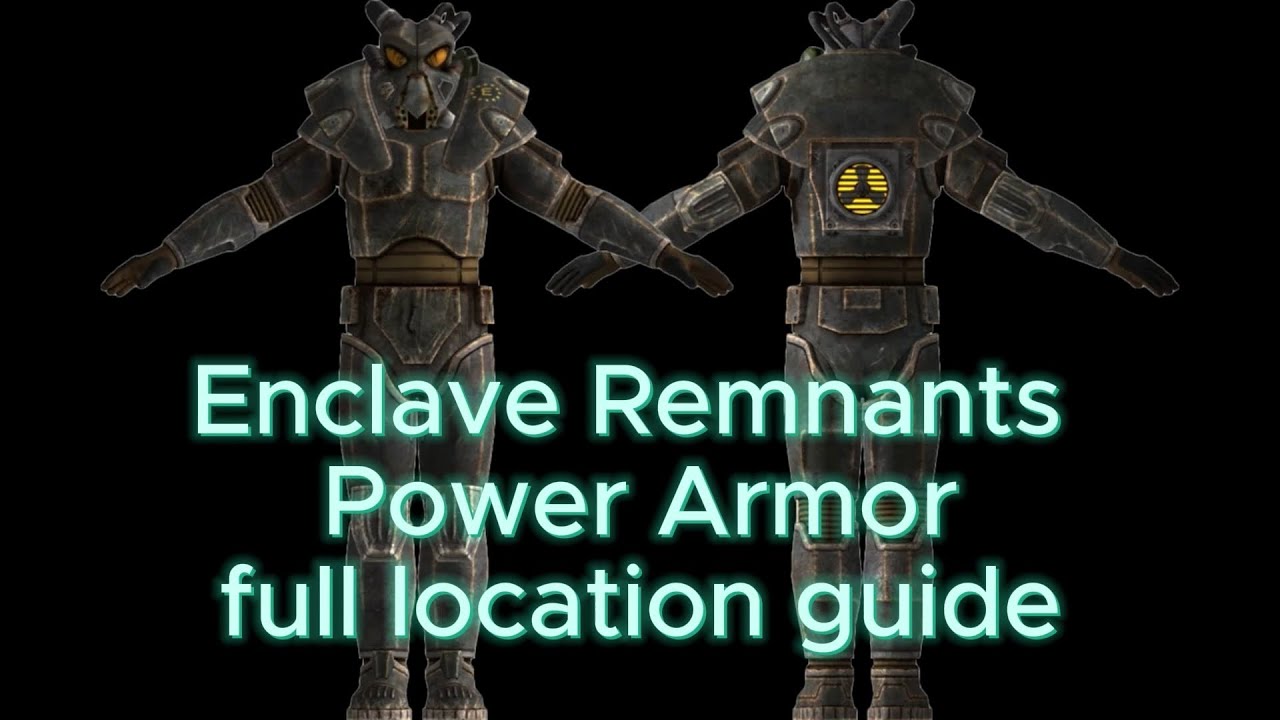 Fallout New Vegas: How to get Remnants Power Armor without Arcade - YouTube