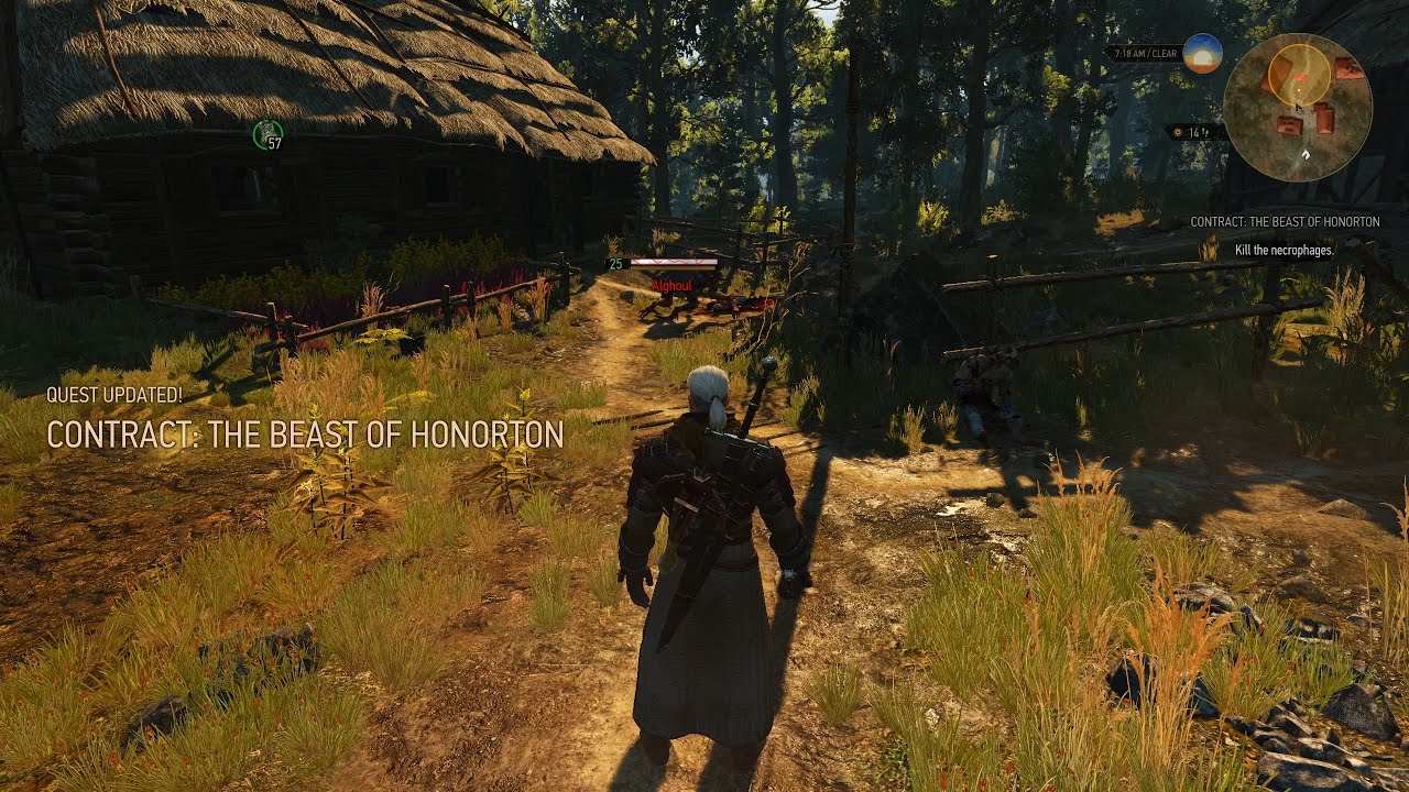 The Witcher 3: The beast of Honorton contract - YouTube
