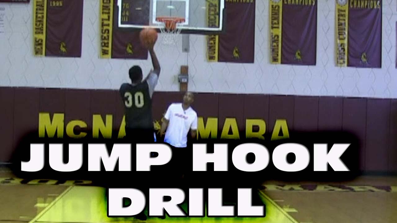 Jump Hook Warm Up Drill (POST MOVES) - Coach Godwin Ep: 32 - Basketball ...