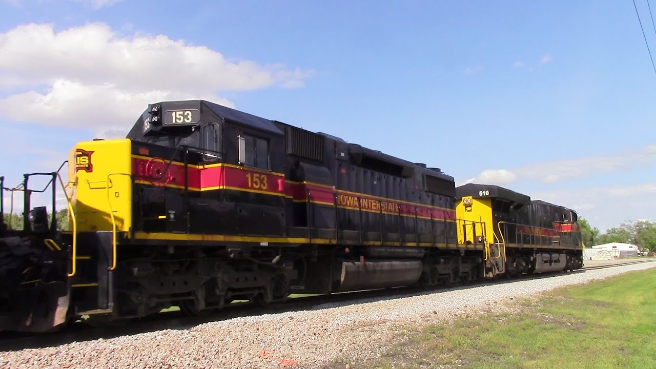 IAIS 510 & 153 Head East W/ An Ethanol Train Through Tiffin, IA - 5-25 ...
