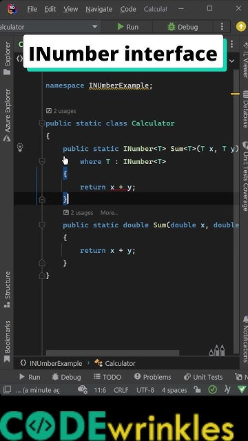 Numbers As Generic Type Constraints - YouTube