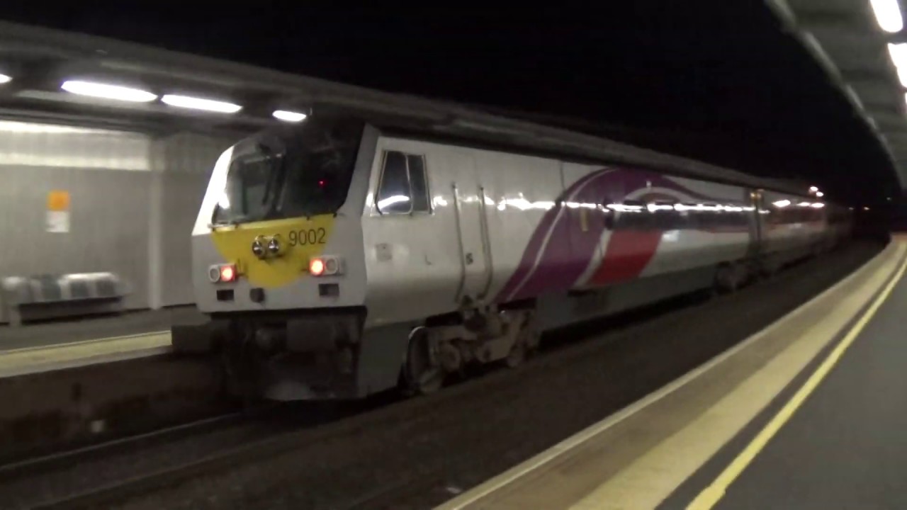 Enterprise Train At Newry Train Station - YouTube