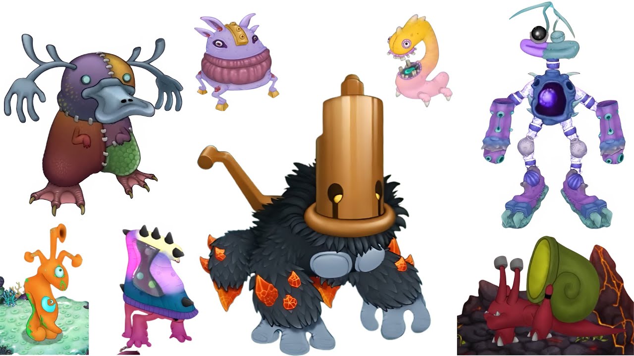 New Fanmade Monsters in My Singing Monsters | 4k Video - YouTube