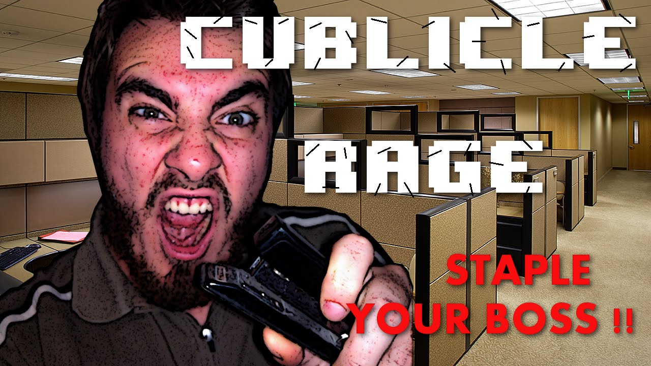 CUBICLE RAGE [Whack Your Boss] - YouTube