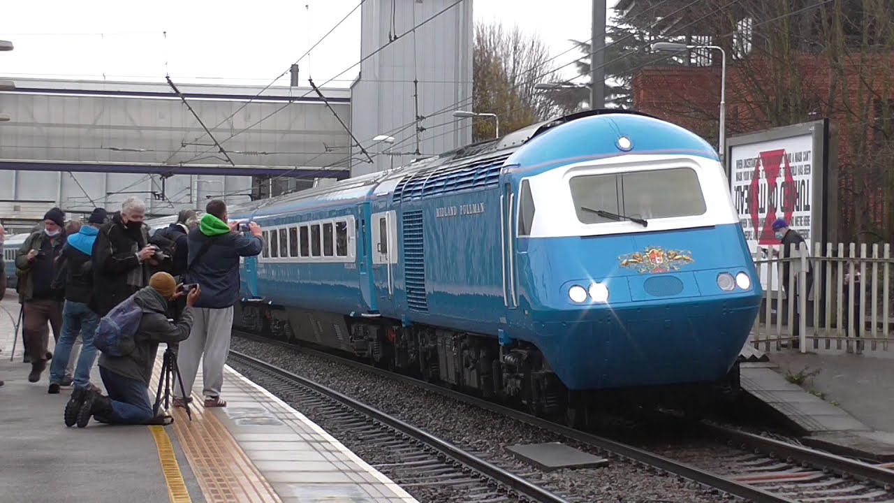 LSL Intercity 90002/82139 'Royal Scot' & 43055/43046 Midland Pullman ...