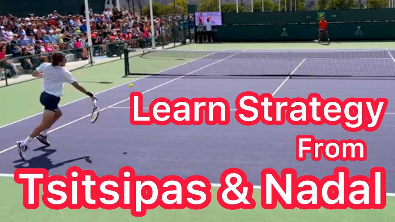 Tsitsipas vs Nadal Point Analysis (Tennis Footwork, Strategy, and ...